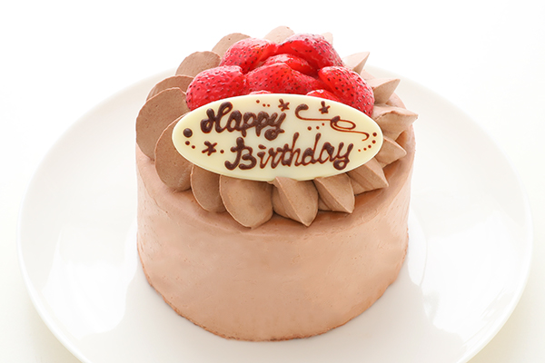 イチゴ生チョコデコレーションケーキ 4号 12cm（Cake.jp ORIGINAL） | Cake.jp
